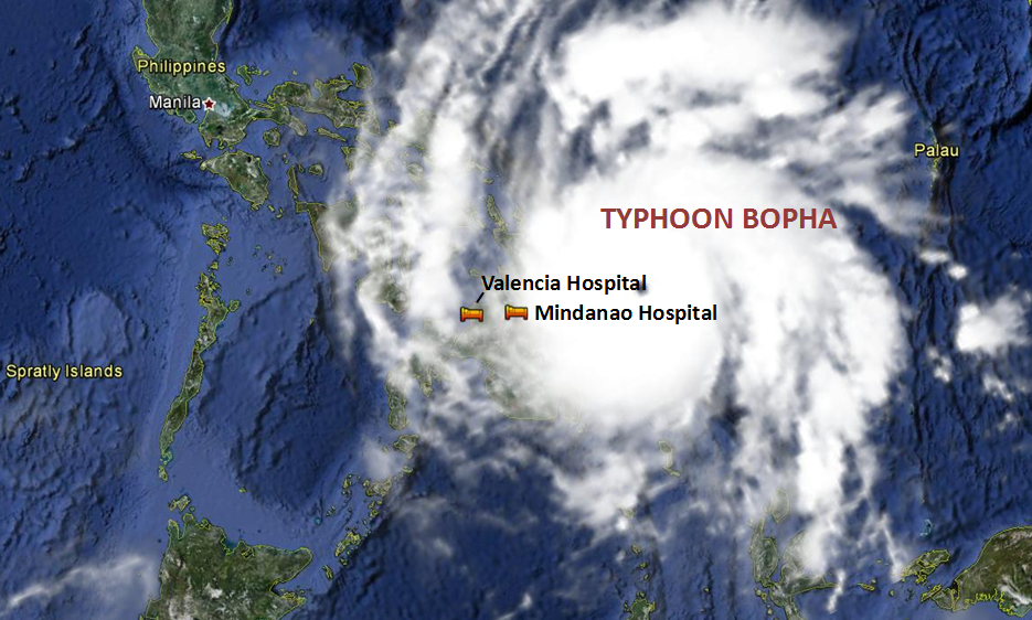 Monitoring Partners in the Philippines as Typhoon Bopha Makes Landfall