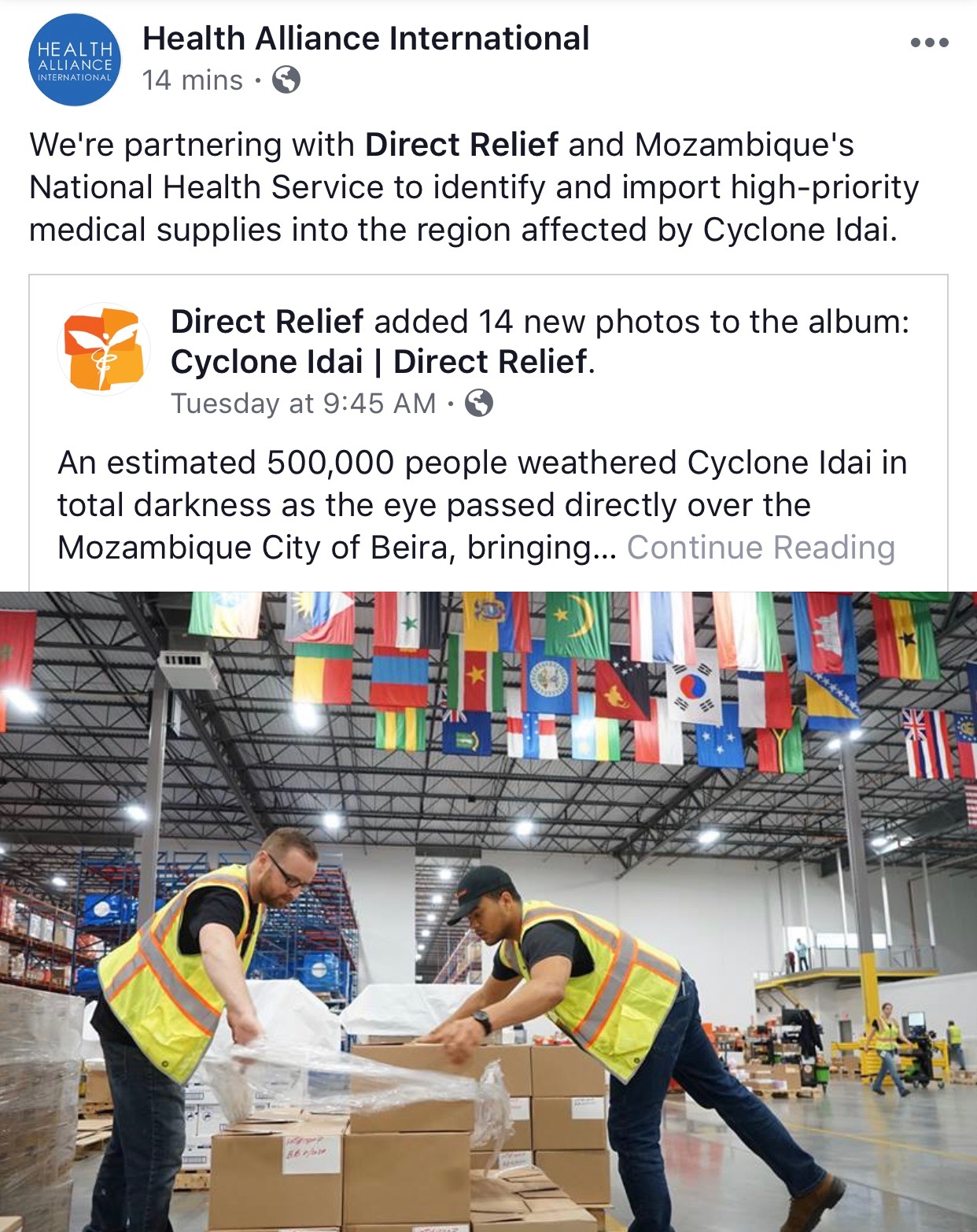 Direct Relief's History