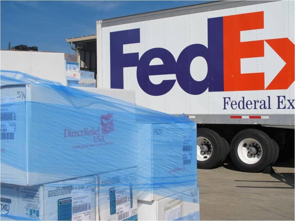 FedEx Enables Direct Relief to Deliver Severe Weather Relief Aid