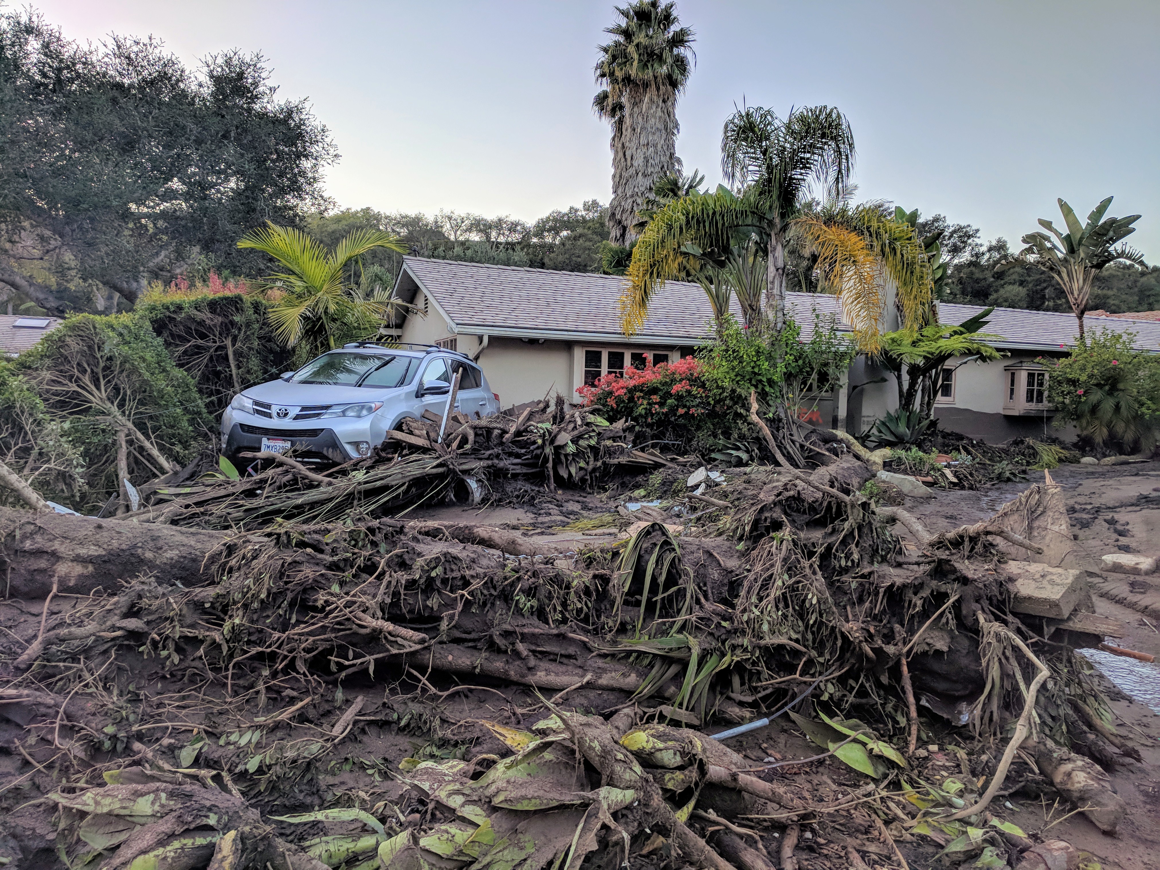 Devastating Mudslides Rip Through Fire-Impacted California Communities