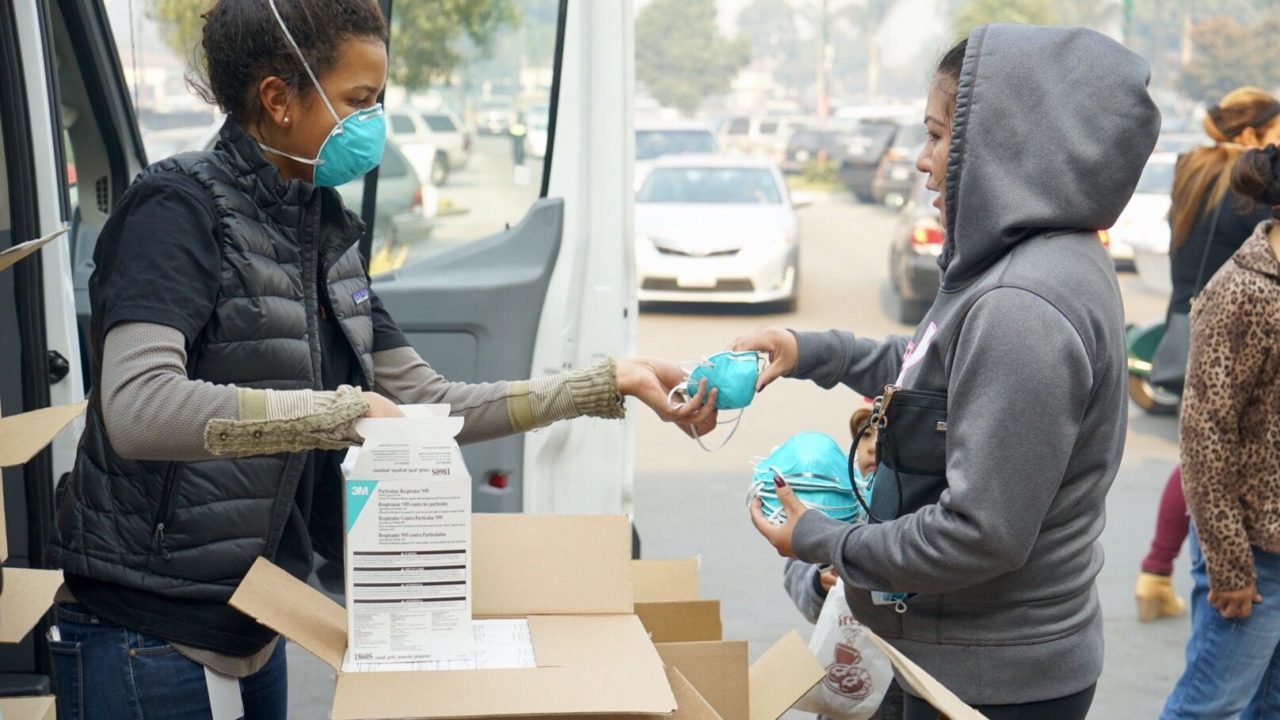 As Wildfires Burn Residents Seek Breath Of Fresh Air